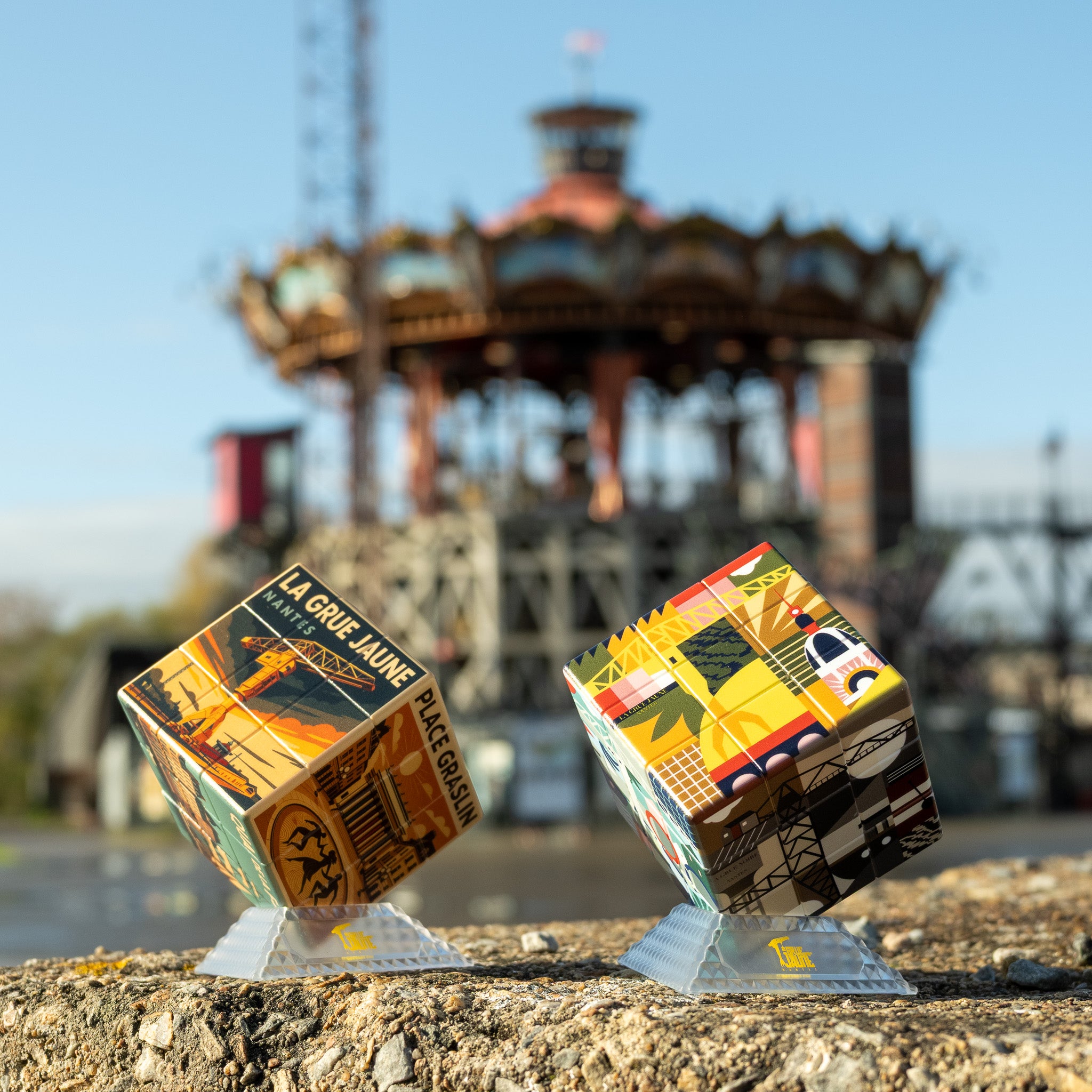 LE DUO DE CUBES CASSE-TÊTE NANTES – La Grue Jaune